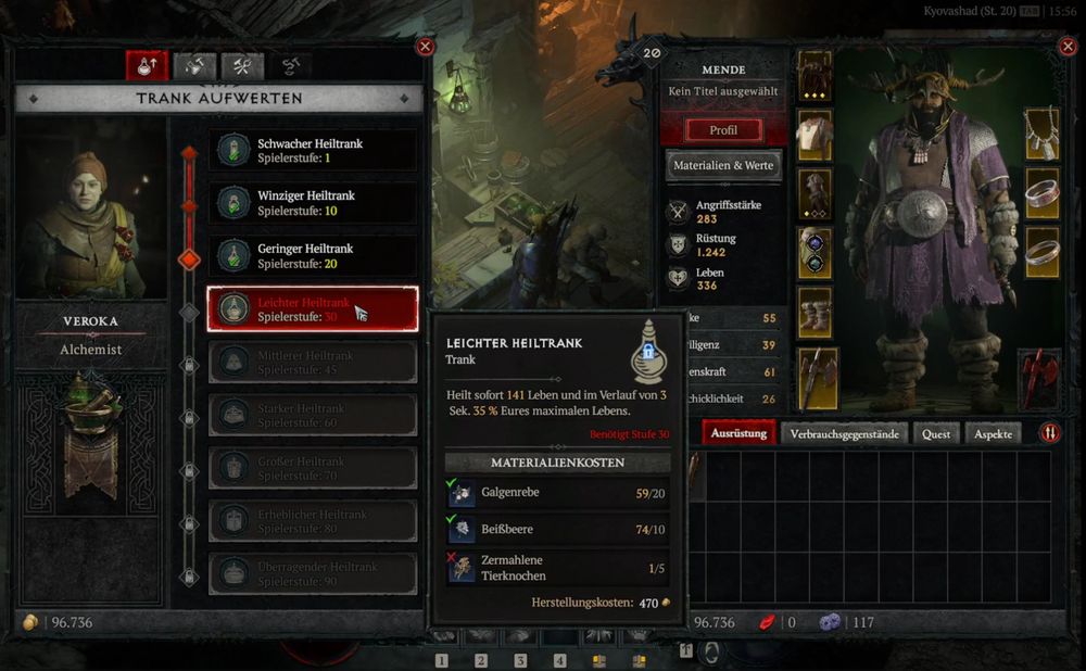 Diablo 4: Zermahlene Tierknochen