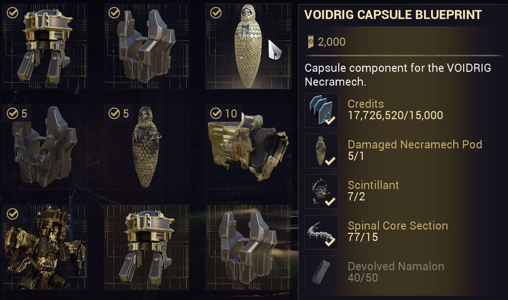 Warframe: Necramech freischalten und nutzen