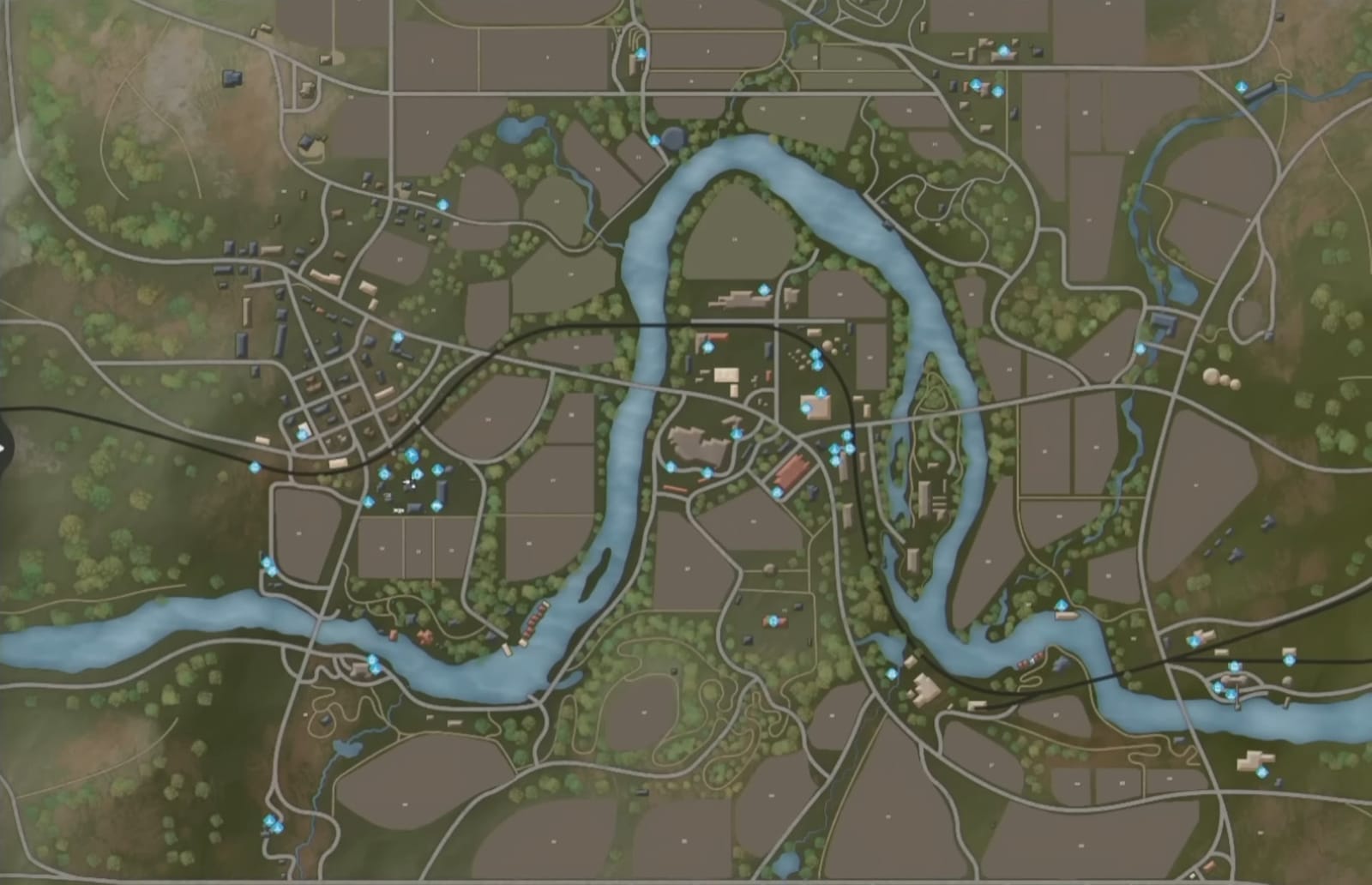 LS25: Neue US Map "Riverbend Springs" - Alle Infos zur Karte