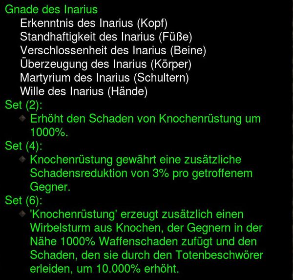 Diablo 3 Totenbeschwörer - Gabe des Inarus Todesnova Season Start Build ...